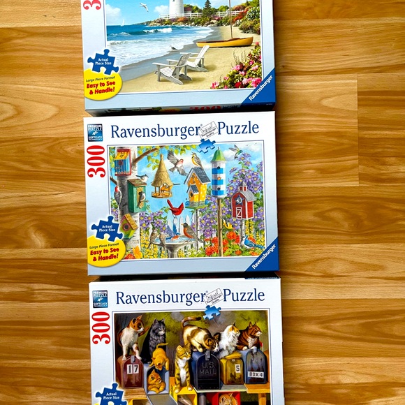 Ravensburger | Games | Ravensburger 30 Piece Puzzles Set Of 3 Large ...